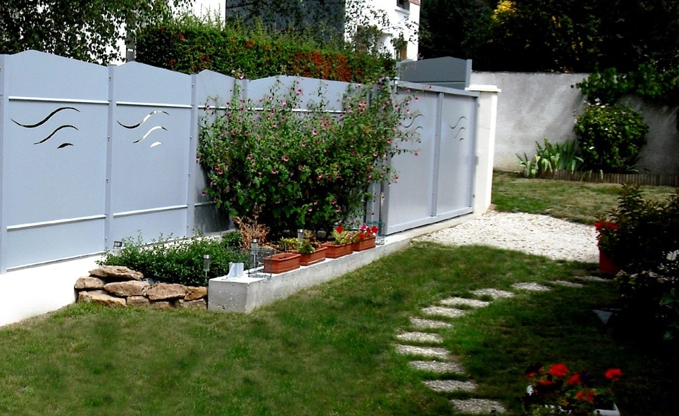 Quel matériau pour une clôture design